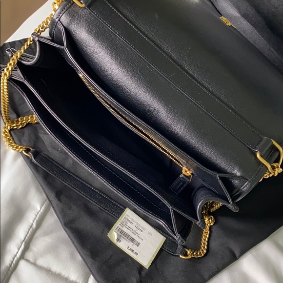 Yves Saint Laurent | Bags | Ysl Authentic Small Becky Chain Shoulder ...